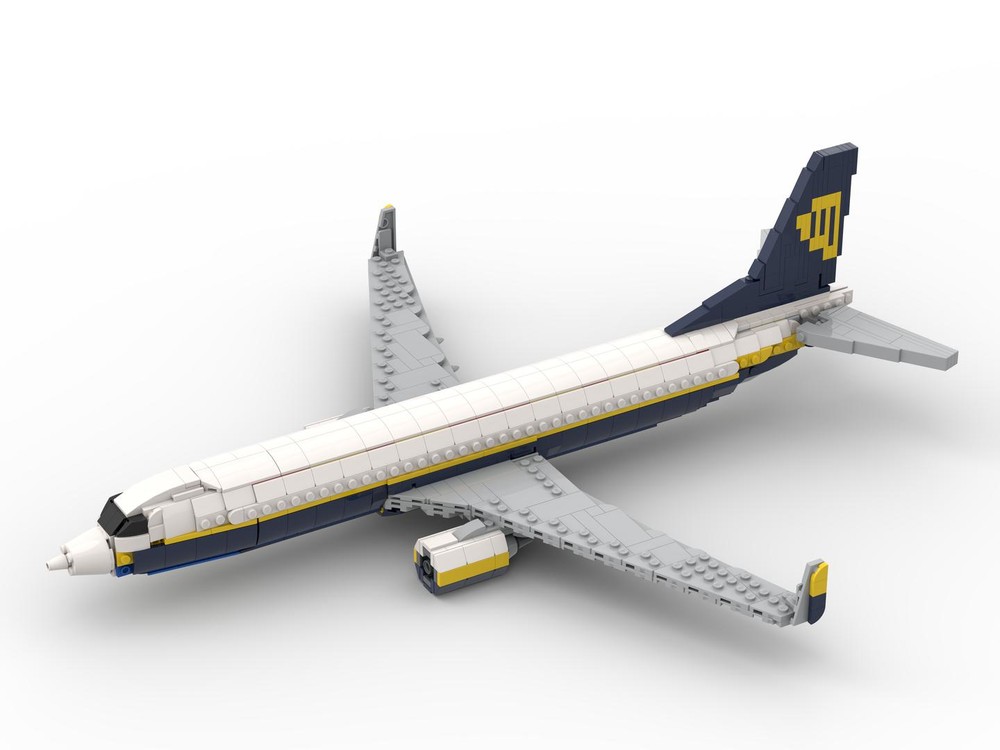 LEGO MOC Boeing 737 - Ryanair (Building instructions only) by bru_bri ...