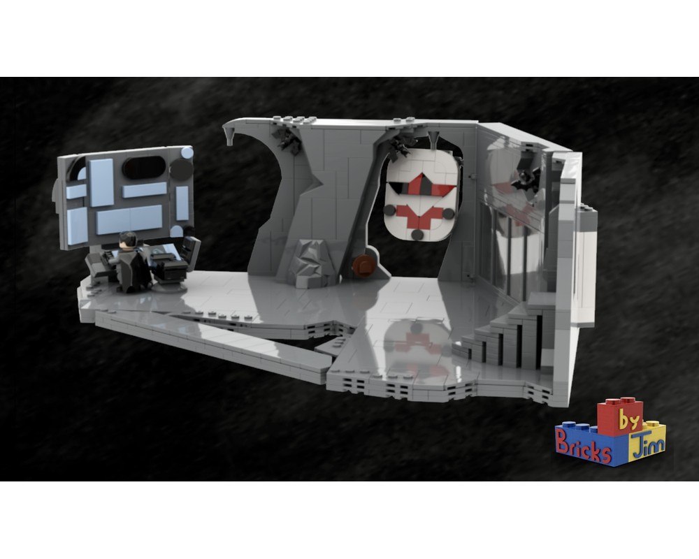 LEGO MOC Batcave Minifigure Display Batcomputer by BricksbyJim ...