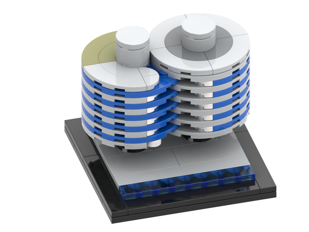 LEGO MOC Portland Towers - Copenhagen by tobetop | Rebrickable - Build ...