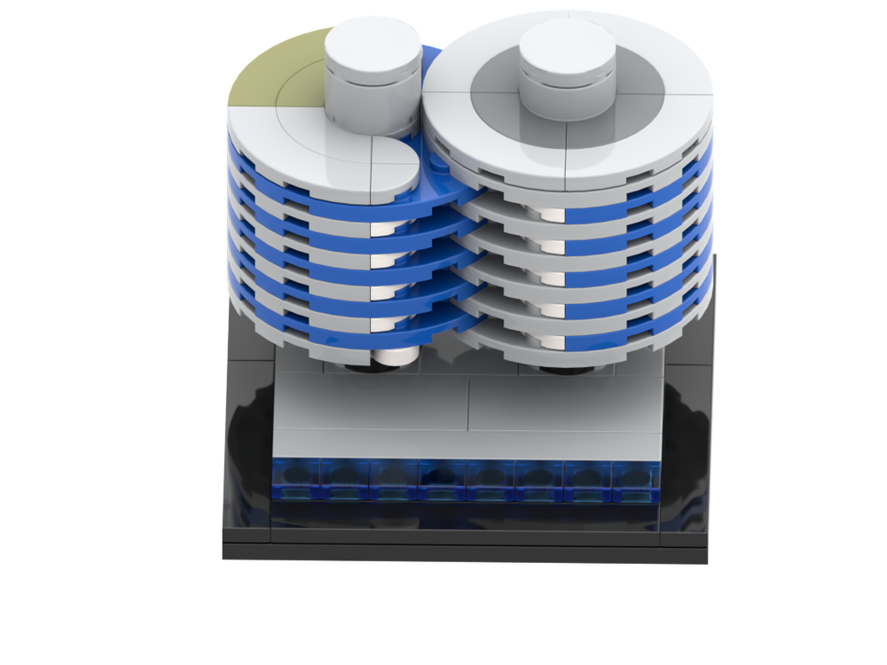 LEGO MOC Portland Towers - Copenhagen by tobetop | Rebrickable - Build ...