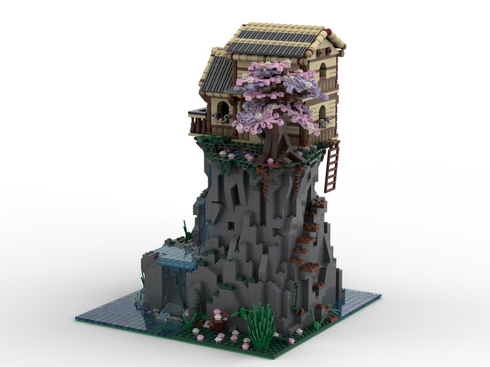 LEGO MOC Eternal Falls by CreationCaravan (Brad Barber) | Rebrickable ...