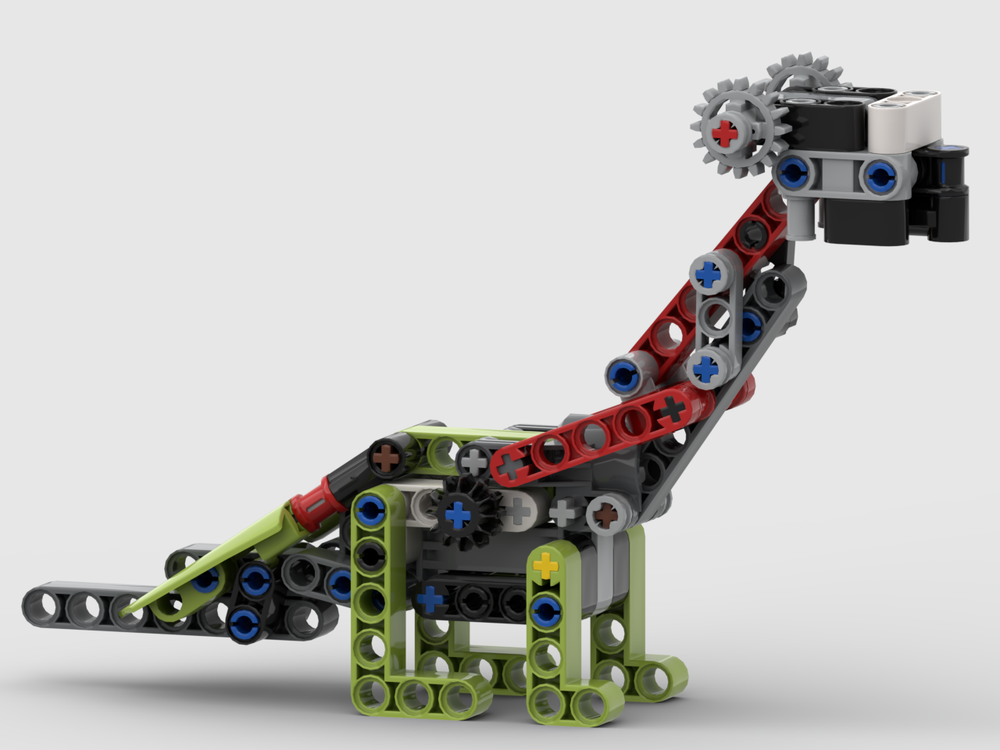 LEGO MOC Diplodocus_42102 by Raptor9889 | Rebrickable - Build with LEGO