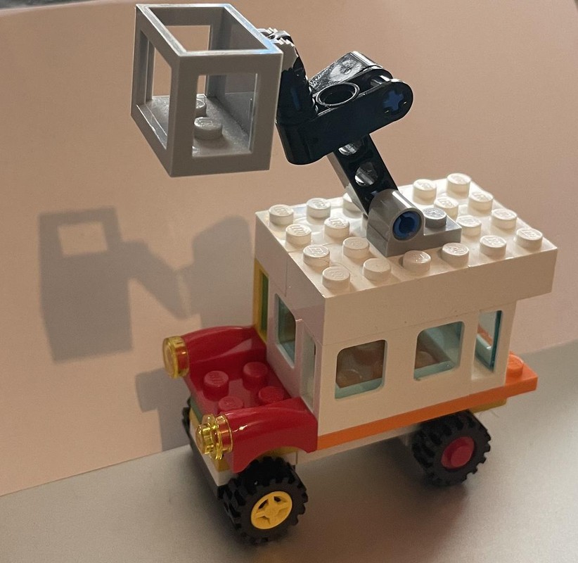 LEGO MOC mobile elevated work platform car by Hinkelstein | Rebrickable ...