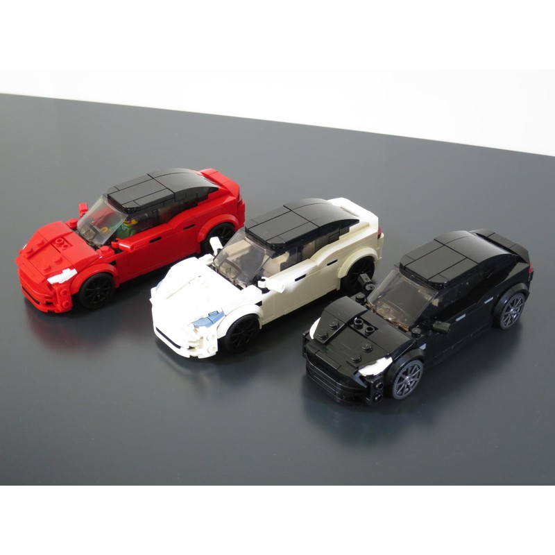 LEGO MOC Tesla Model Y – Black by lunabricks | Rebrickable - Build with ...