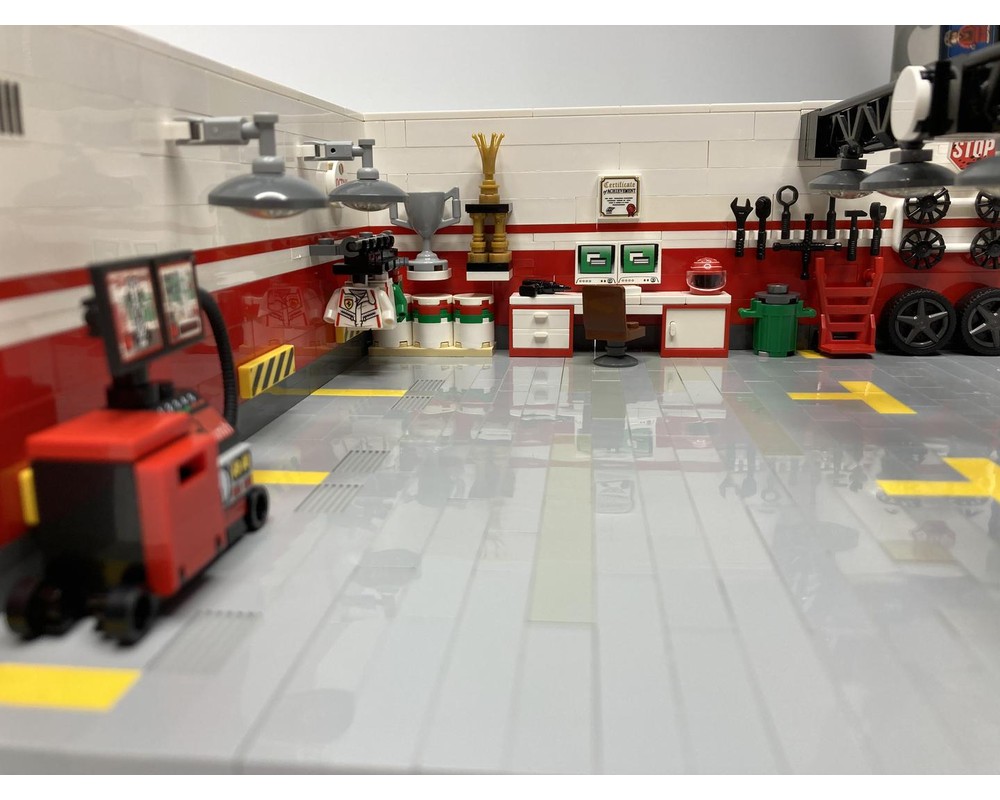 LEGO MOC Le Garage - Display Diorama by LeonhardJPG | Rebrickable ...