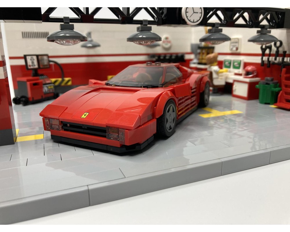 LEGO MOC Le Garage - Display Diorama by LeonhardJPG | Rebrickable ...