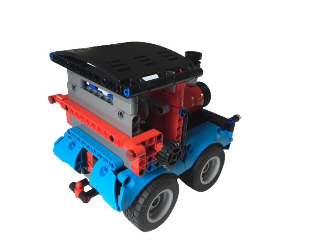 LEGO MOC 42098 Land Train (UK) by Weegordon | Rebrickable - Build with LEGO