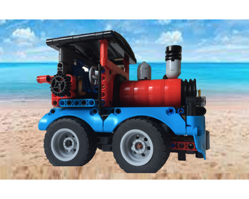 LEGO MOC 42098 Land Train (UK) by Weegordon | Rebrickable - Build with LEGO