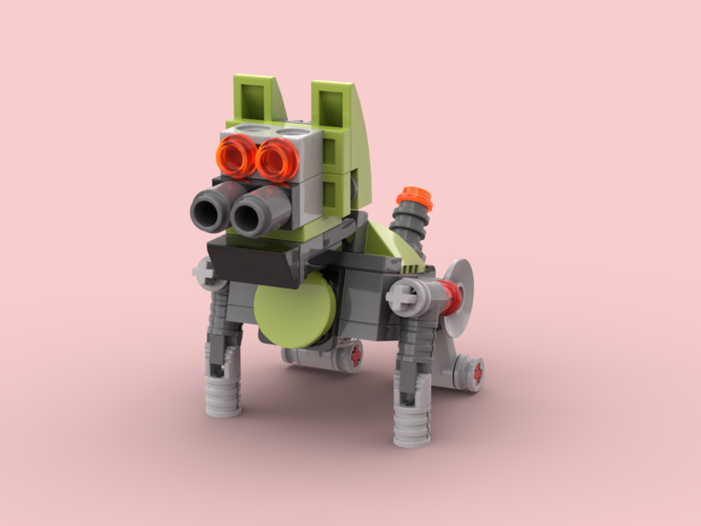 LEGO MOC-127305 Green Motorcycle Pig by eric_nunya | Rebrickable ...