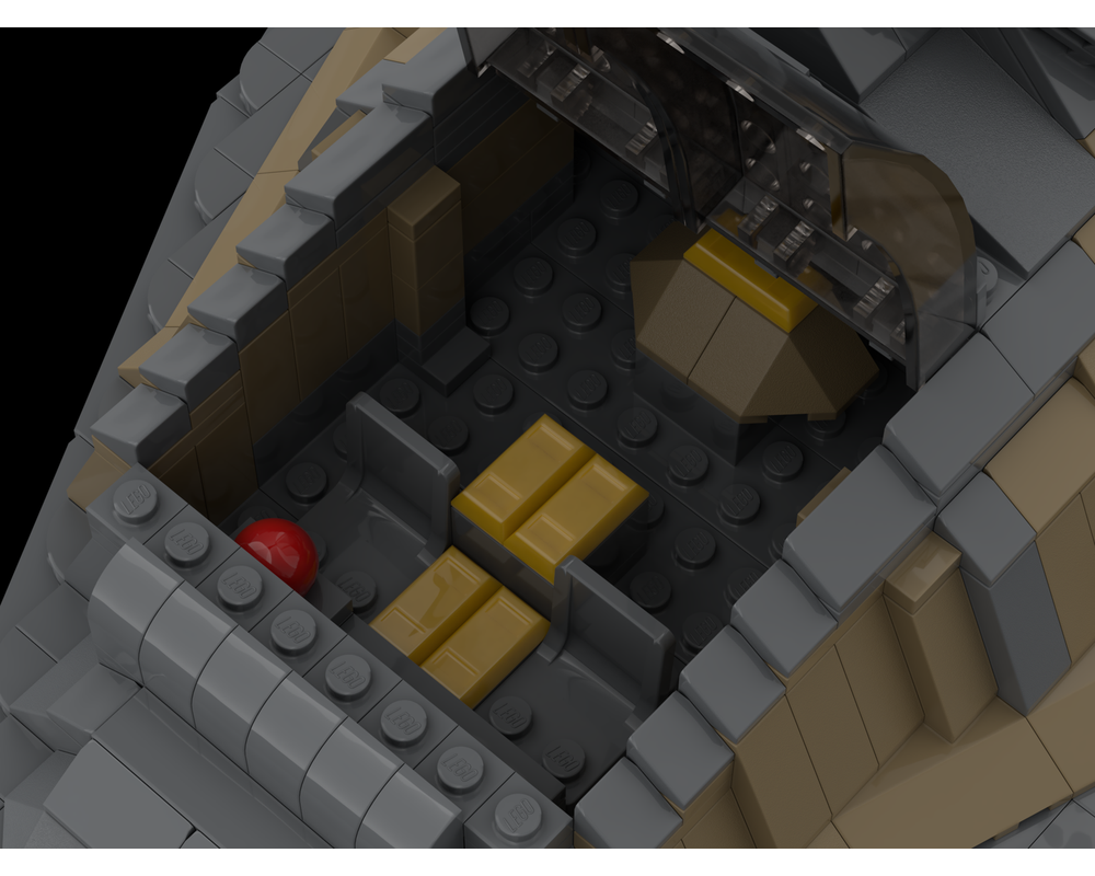 LEGO MOC Goa'uld Tel'Tak by magurean.paul | Rebrickable - Build with LEGO