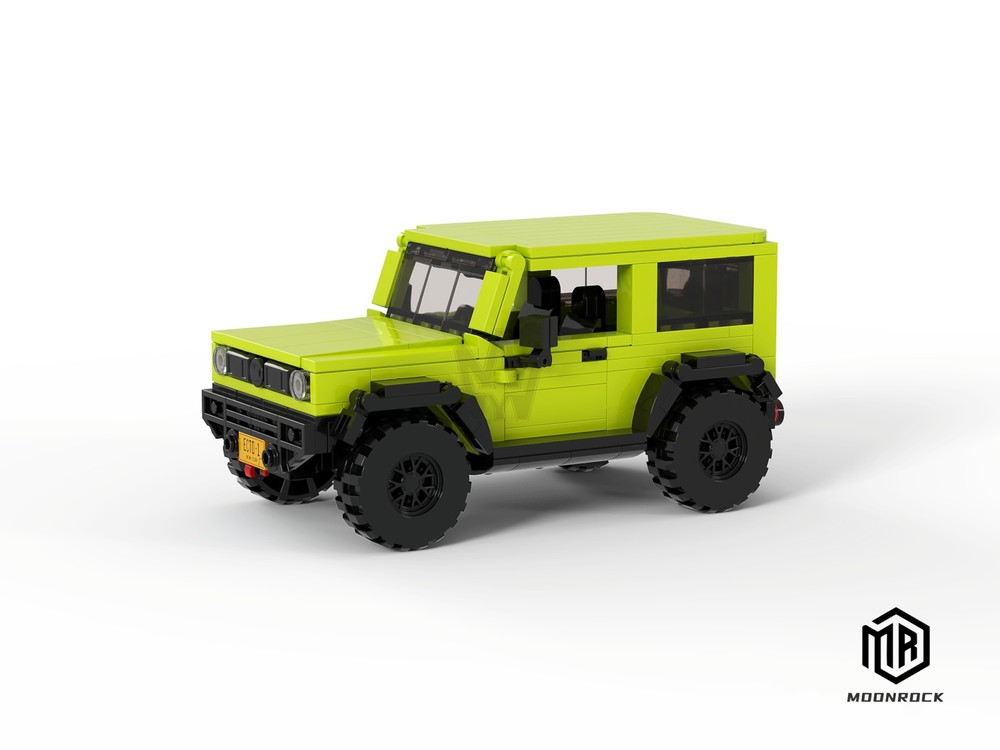 LEGO MOC SUZUKI Jimny_Lime by MoonRockMoc | Rebrickable - Build with LEGO