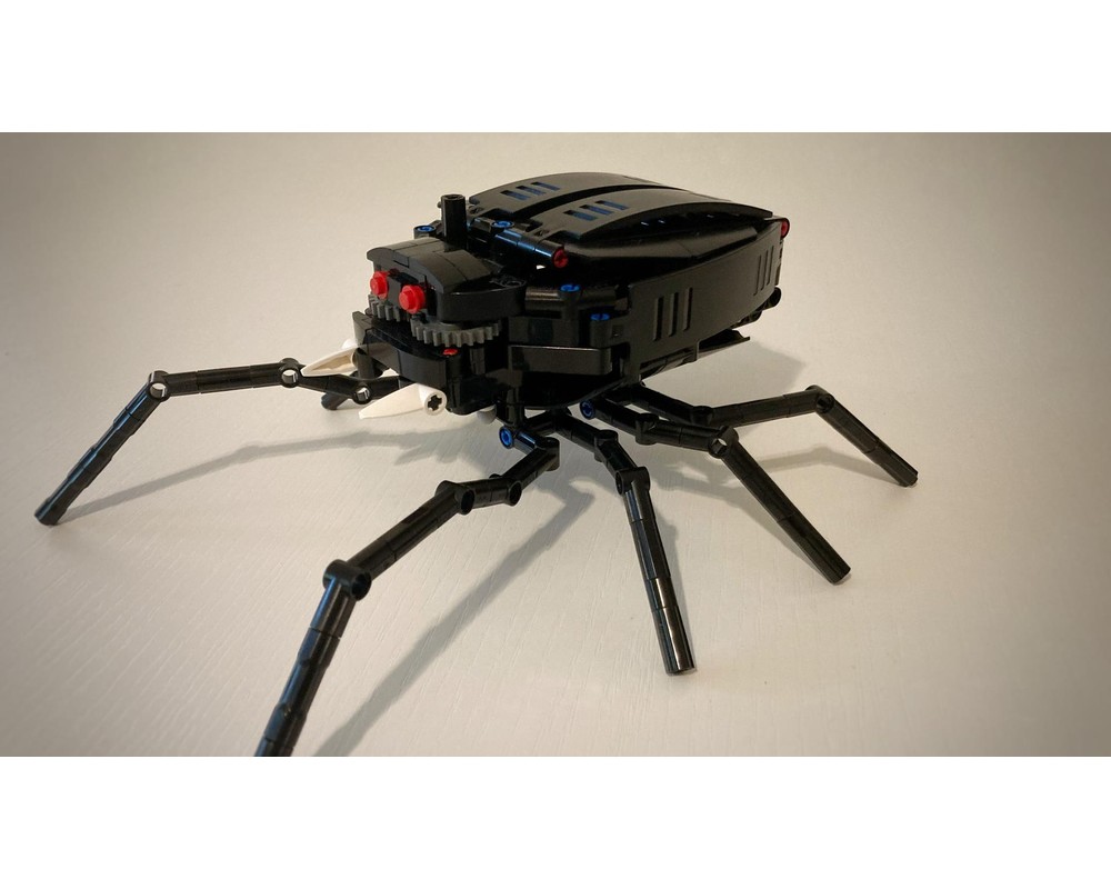 Lego Moc Halloween Spider By Lego Technic World Rebrickable Build