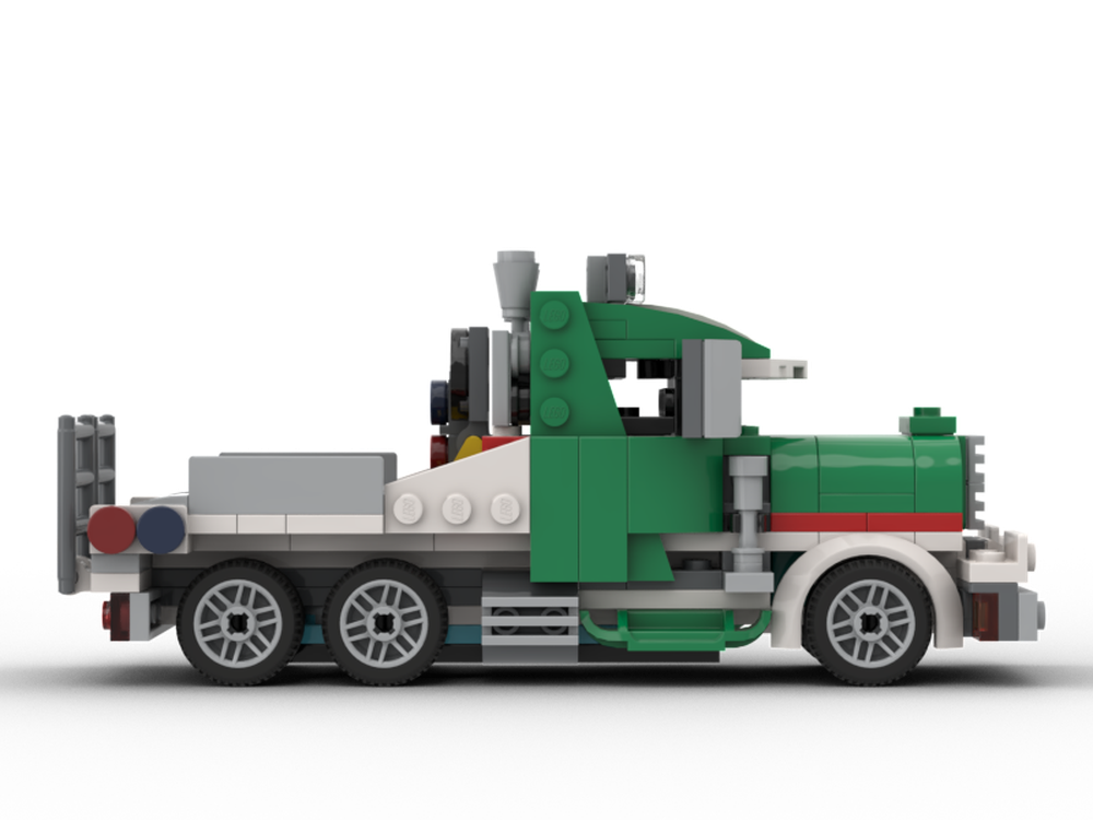 Lego Moc 31113 Octan Service Truck By Hoppepe Rebrickable Build