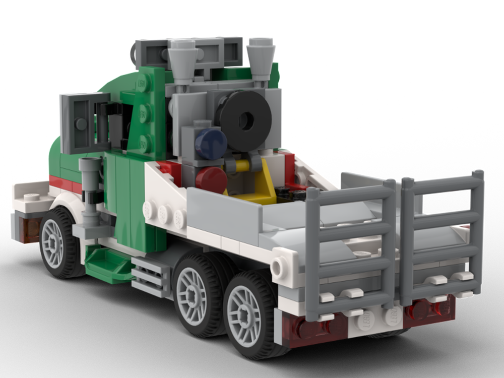 Lego Moc 31113 Octan Service Truck By Hoppepe Rebrickable Build