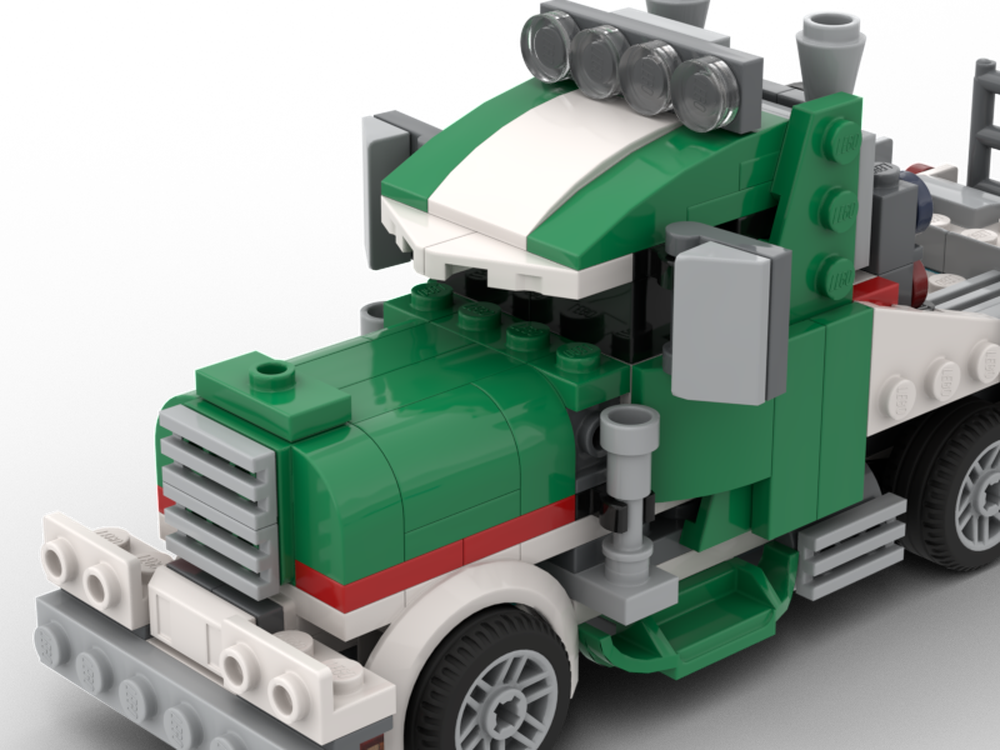 Lego Moc 31113 Octan Service Truck By Hoppepe Rebrickable Build