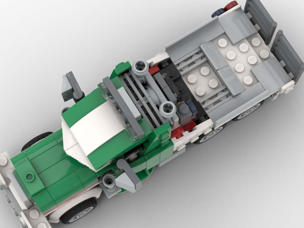 Lego Moc 31113 Octan Service Truck By Hoppepe Rebrickable Build