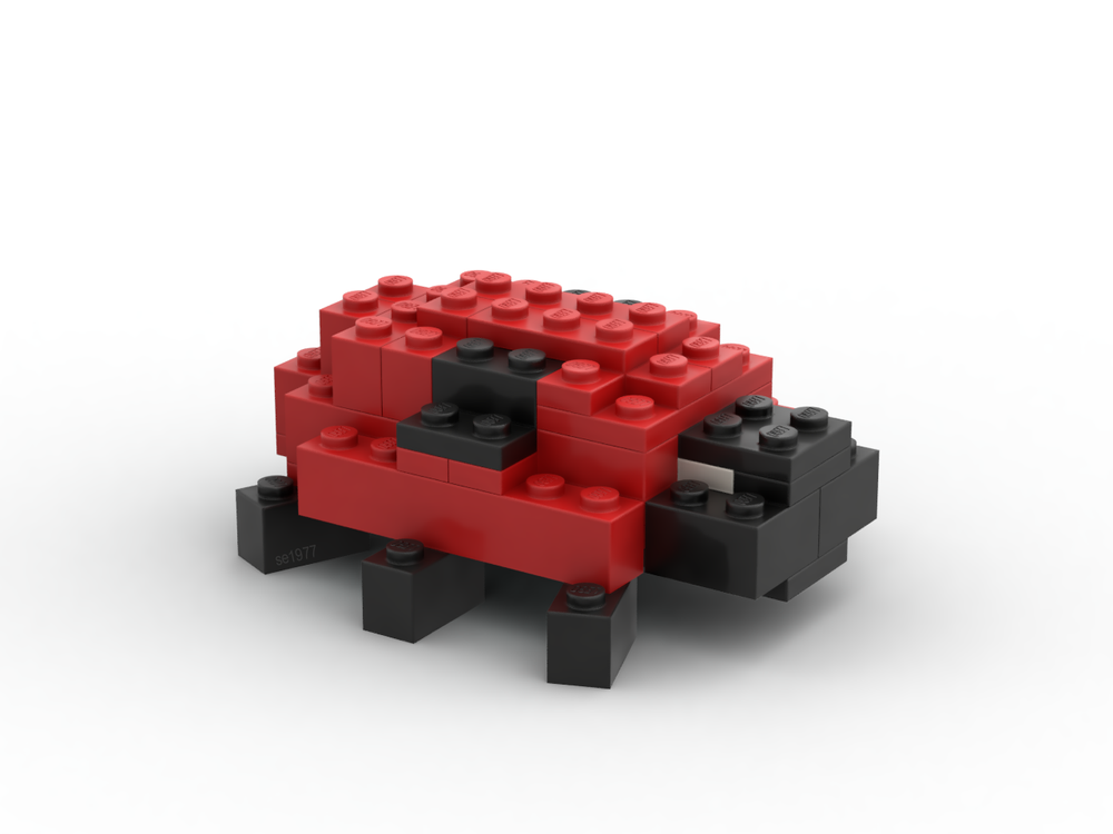 Lego Moc 6370 Ladybug By Se1977 Rebrickable Build With Lego