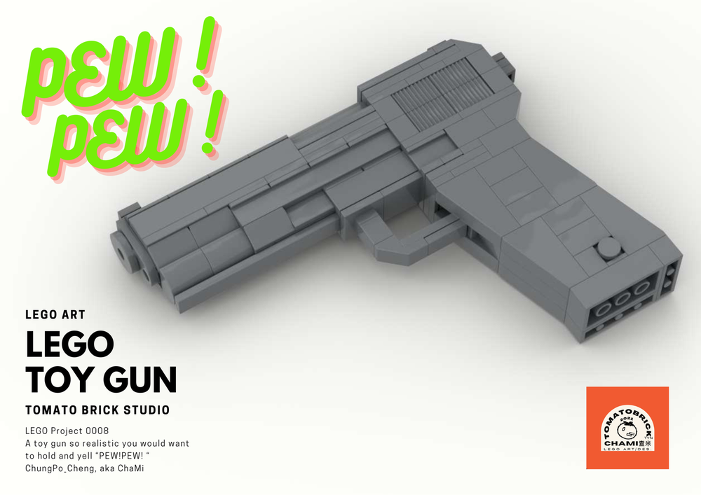 LEGO MOC LEGO TOY GUN PEW!PEW! by ChungPo_Cheng | Rebrickable - Build ...