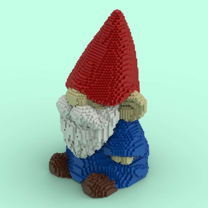 LEGO MOC-127409 Garden Gnome by otterbournelego | Rebrickable - Build ...