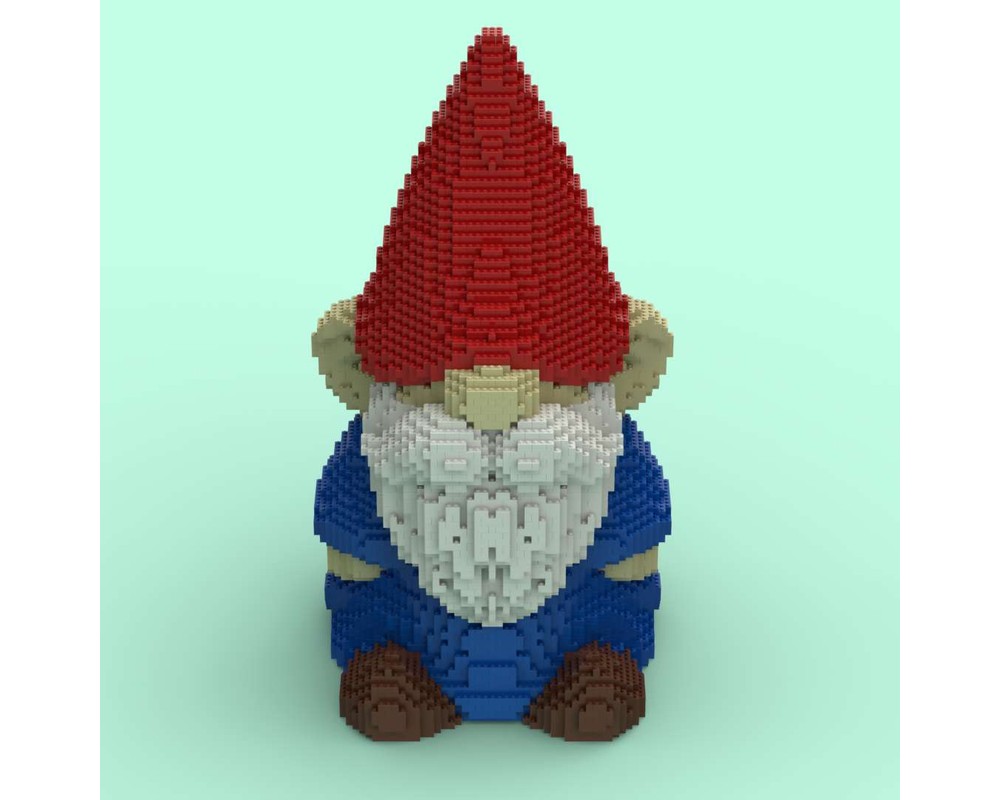 LEGO MOC Garden Gnome by otterbournelego | Rebrickable - Build with LEGO