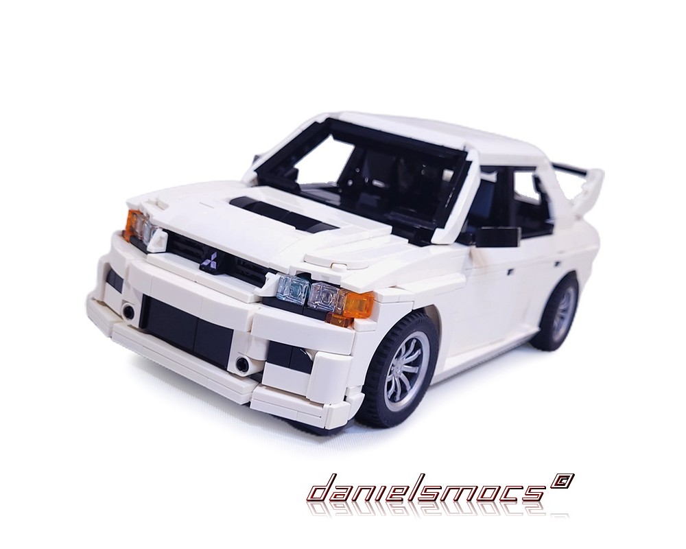 Lego Moc Mitsubishi Lancer Evo By Danielsmocs Rebrickable Build