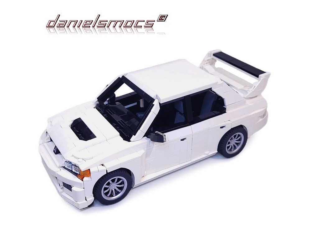 Lego Moc Mitsubishi Lancer Evo By Danielsmocs Rebrickable Build