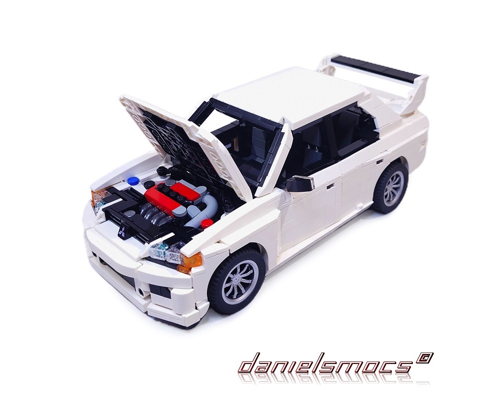 Lego Moc Mitsubishi Lancer Evo By Danielsmocs Rebrickable Build