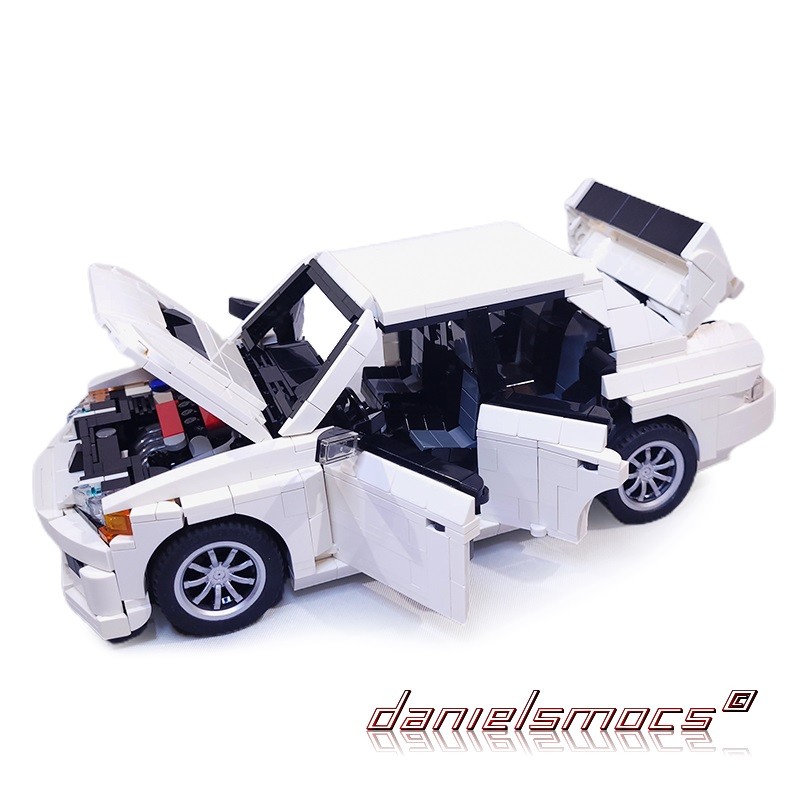 LEGO MOC Mitsubishi Lancer Evo by danielsmocs | Rebrickable - Build ...