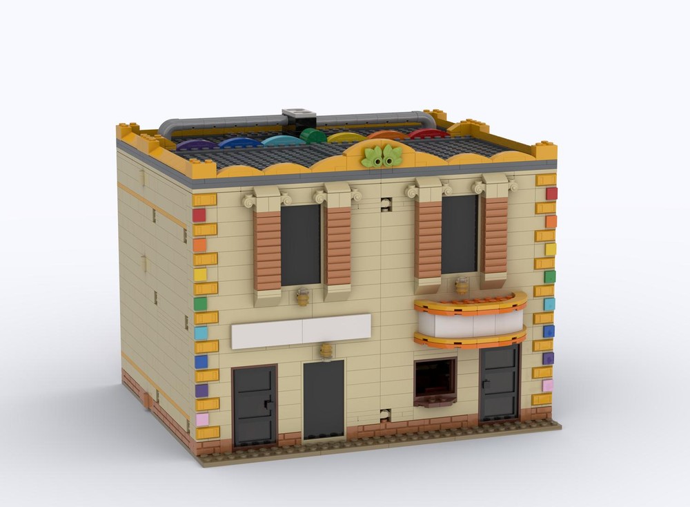 LEGO MOC The Rainbow Theater by revilor | Rebrickable - Build with LEGO