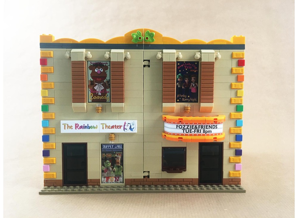 LEGO MOC The Rainbow Theater by revilor | Rebrickable - Build with LEGO