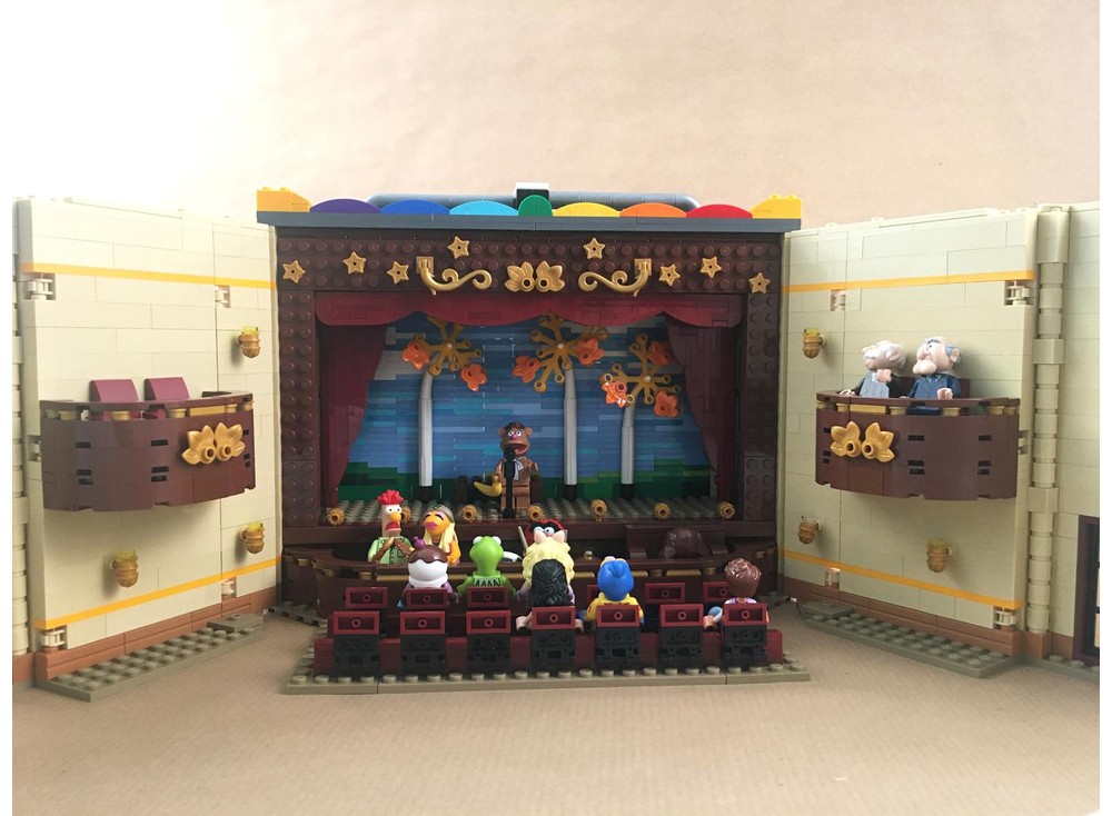 LEGO MOC The Rainbow Theater by revilor | Rebrickable - Build with LEGO