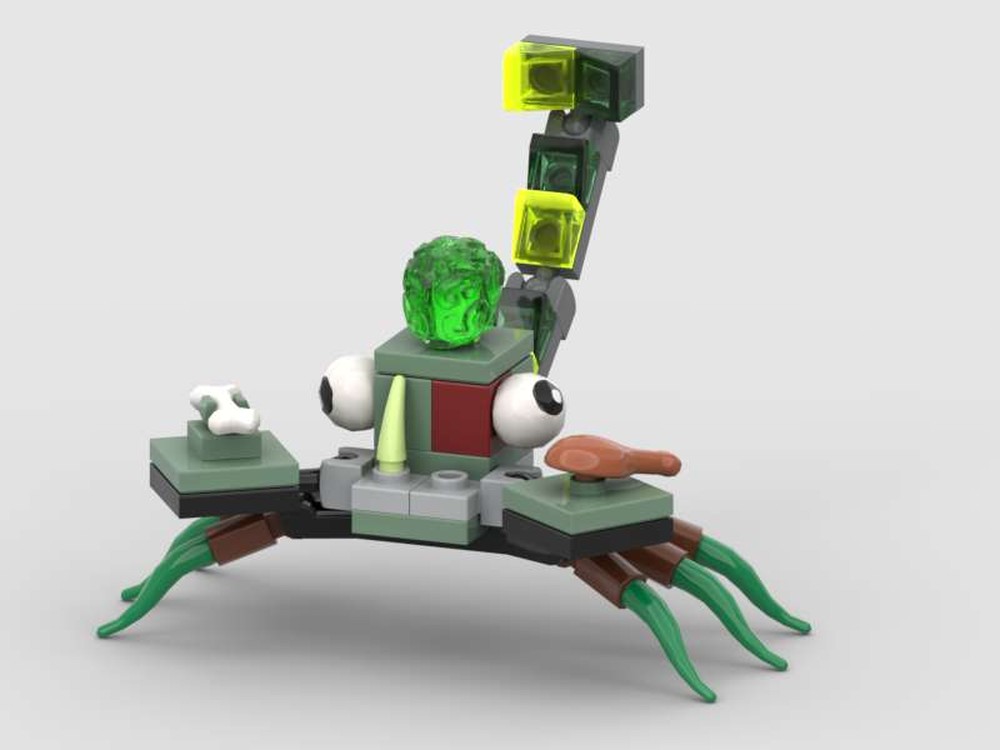 LEGO MOC Zombie Scorpion Monster by jlherbst77 | Rebrickable - Build ...