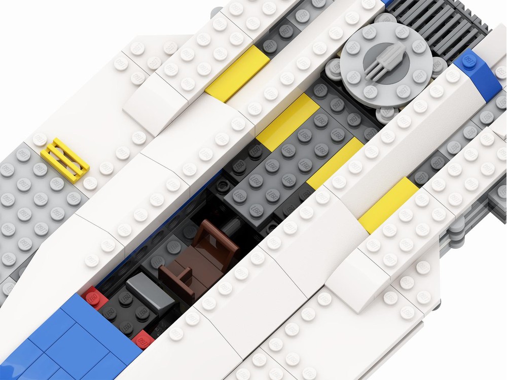 Lego Moc 75155 U Wing Cockpit Mod By Yodaskate Rebrickable Build