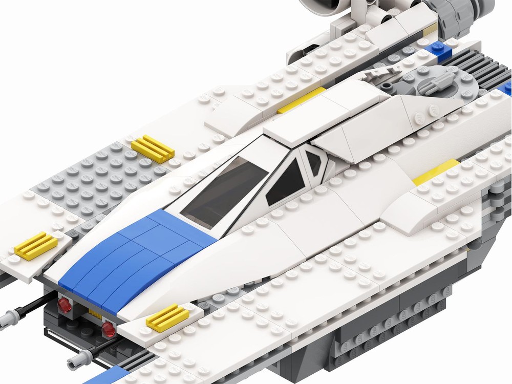 Lego Moc 75155 U Wing Cockpit Mod By Yodaskate Rebrickable Build