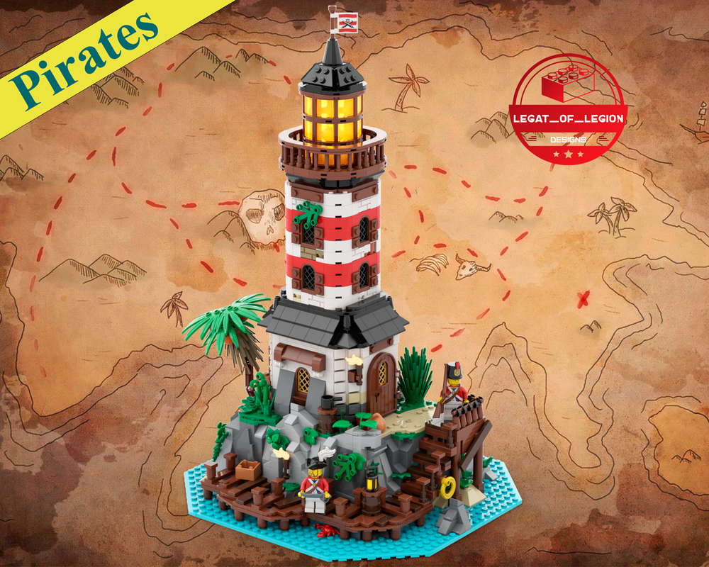 LEGO MOC Empire Lighthouse (Pirates Series #6) by Legat_Of_Legion ...