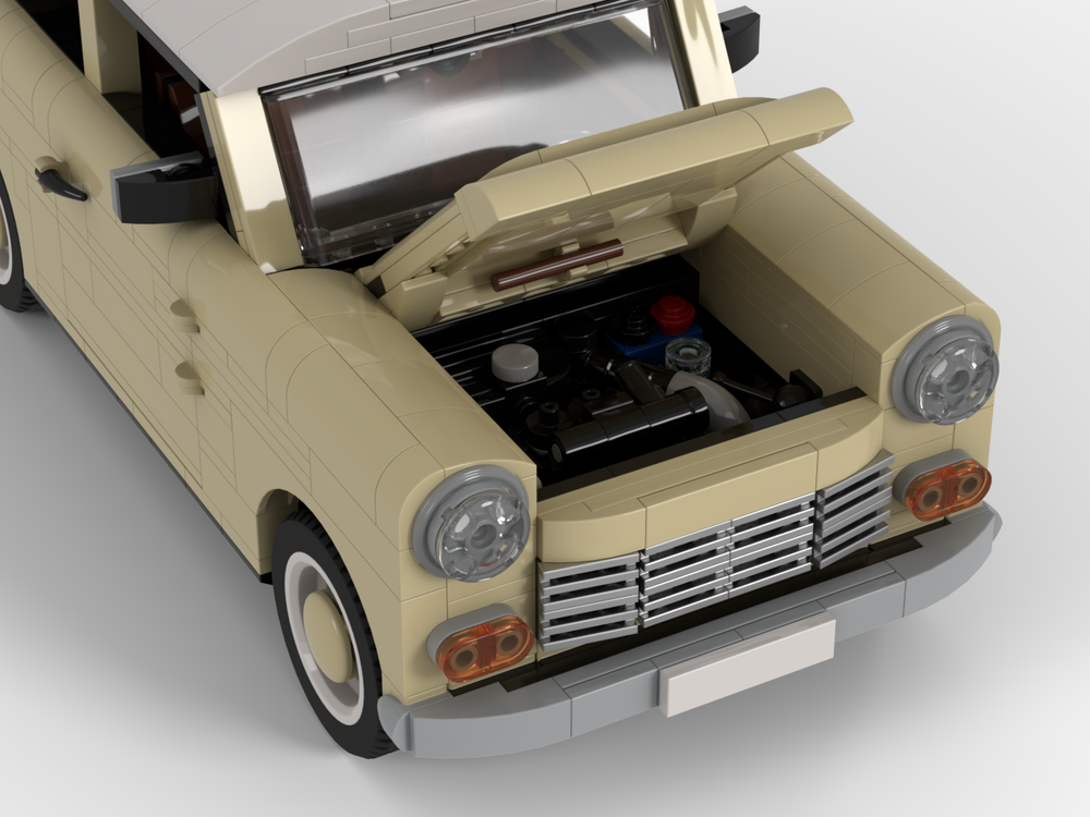 LEGO MOC Trabant 601 Station Wagon by Linse | Rebrickable - Build with LEGO