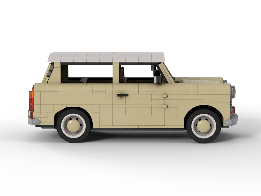 LEGO MOC Trabant 601 Station Wagon by Linse | Rebrickable - Build with LEGO