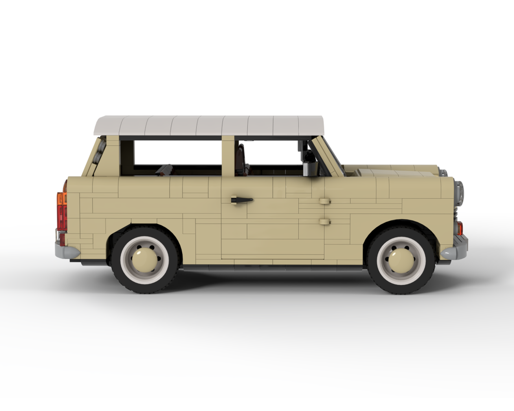 LEGO MOC Trabant 601 Station Wagon by Linse | Rebrickable - Build with LEGO