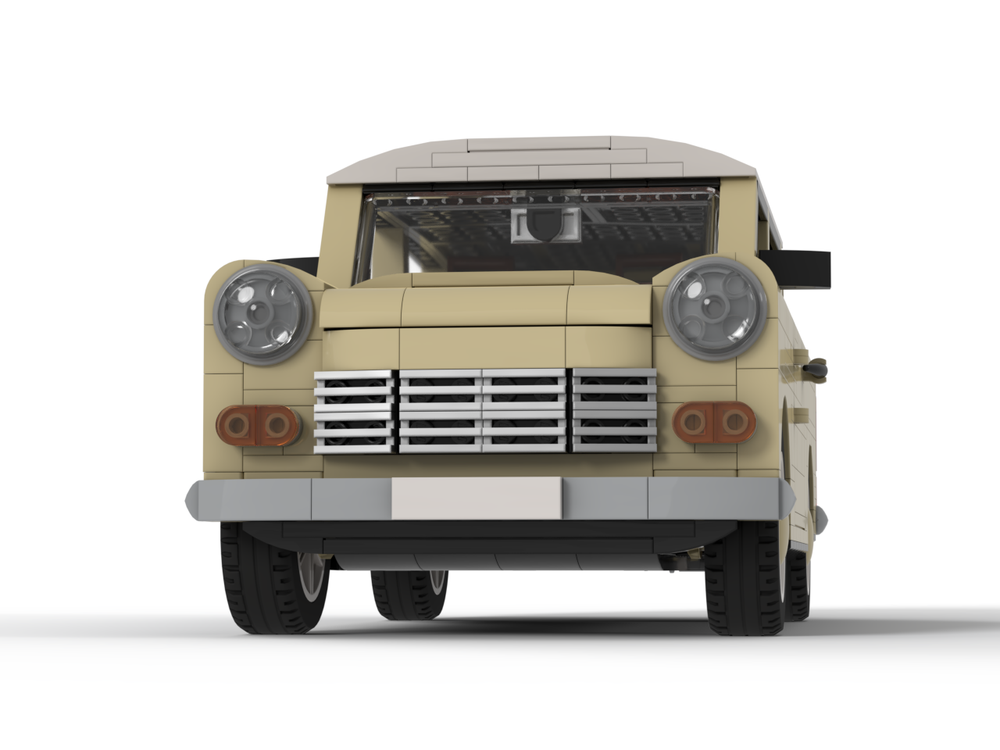 LEGO MOC Trabant 601 Station Wagon by Linse | Rebrickable - Build with LEGO