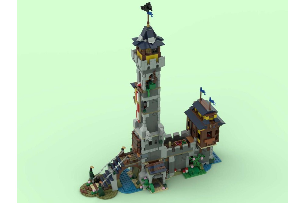Lego Moc 31120 The Great Wizards Dungeon Alternative Build By