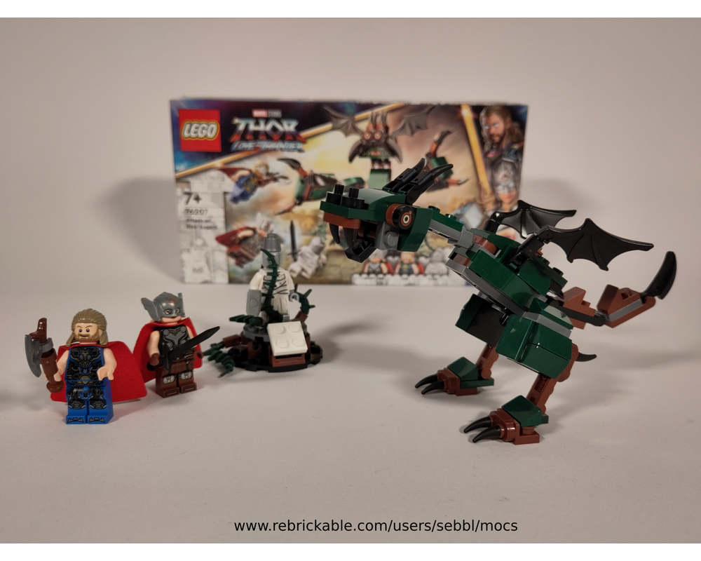 LEGO MOC Wyvern from 76207 [non-exclusive Castle] by sebbl ...
