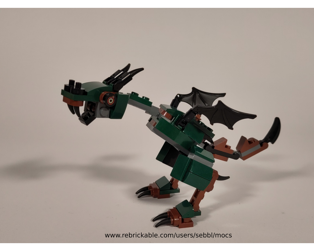 LEGO MOC Wyvern from 76207 [non-exclusive Castle] by sebbl ...