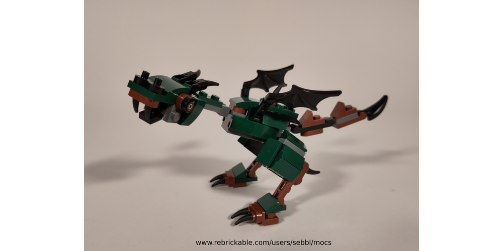 LEGO MOC Wyvern from 76207 [non-exclusive Castle] by sebbl ...