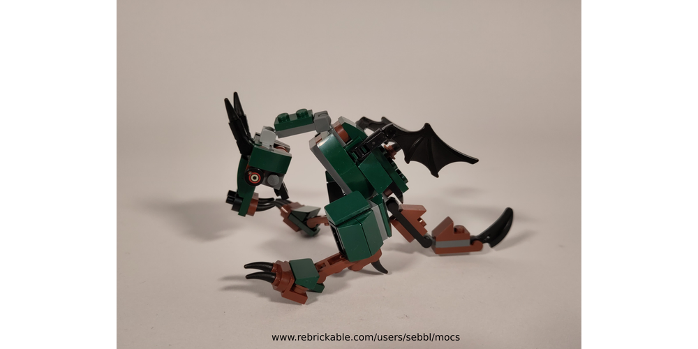 LEGO MOC Wyvern from 76207 [non-exclusive Castle] by sebbl ...