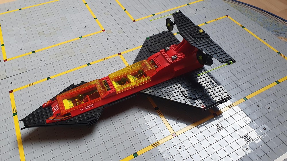 LEGO MOC Space Ship LL-680FX by Klemmbausteinmagie | Rebrickable ...