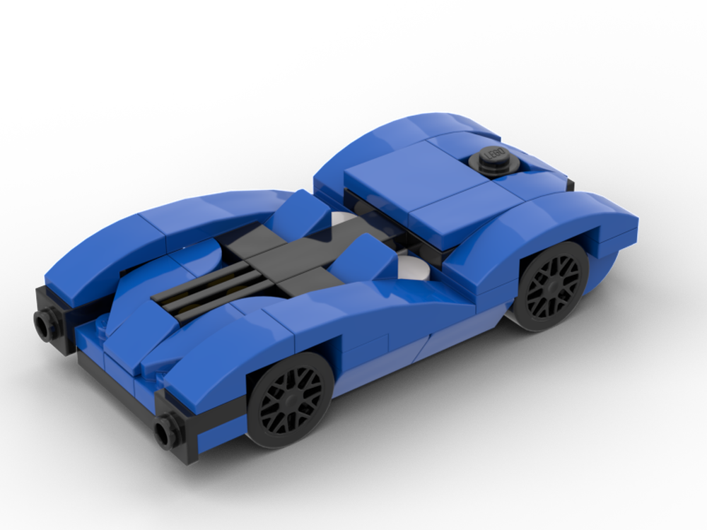 Lego Moc Retro Speedster By Somedude Rebrickable Build With Lego