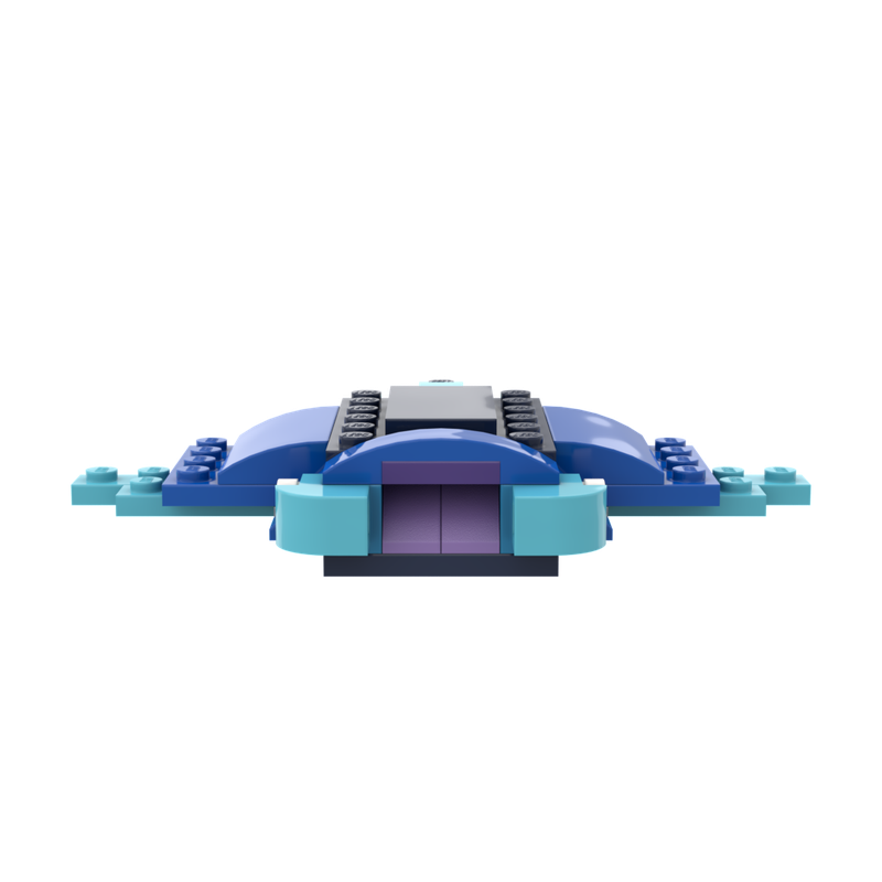 LEGO MOC 10696: Little Manta Ray by BrickAlchemist | Rebrickable ...