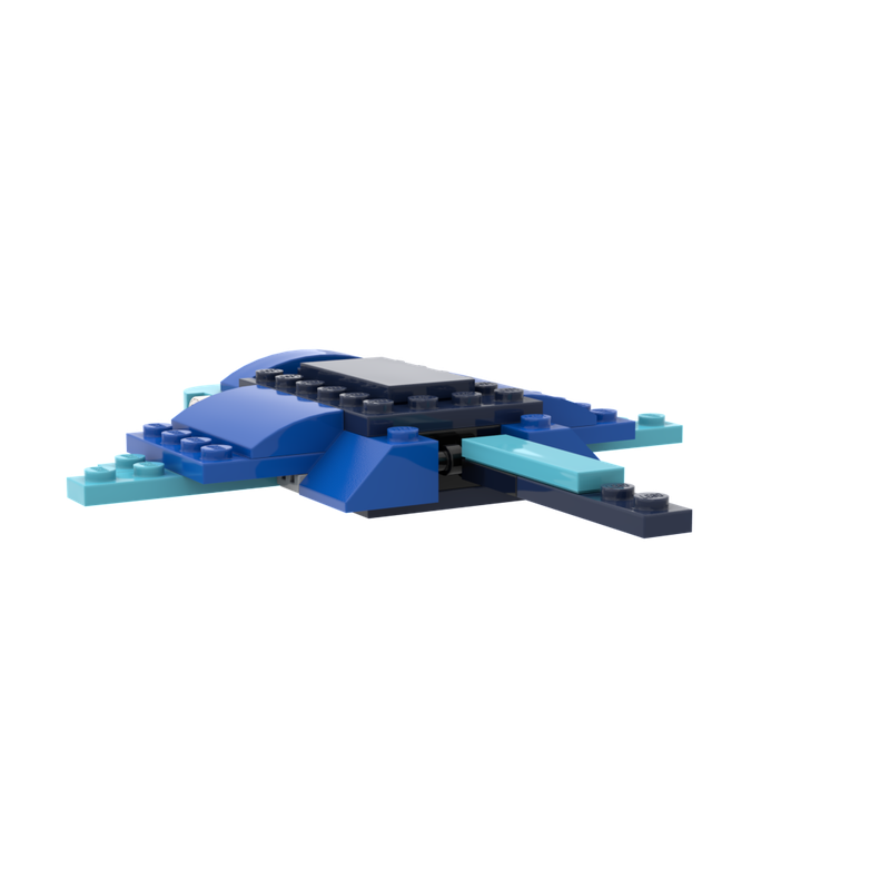 LEGO MOC 10696: Little Manta Ray by BrickAlchemist | Rebrickable ...