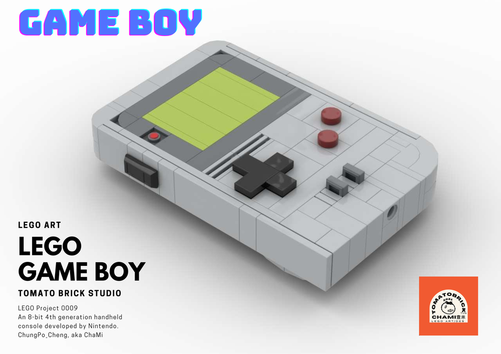 LEGO MOC LEGO Game Boy by ChungPo_Cheng | Rebrickable - Build with LEGO