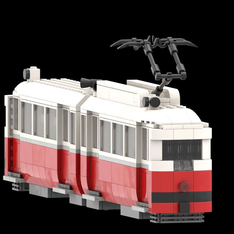 LEGO MOC Vienna Tram by N.BrickMOCs | Rebrickable - Build with LEGO